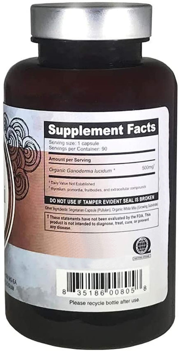 Red Reishi (Organic Ganoderma Mushroom) - TheLifeTree.us